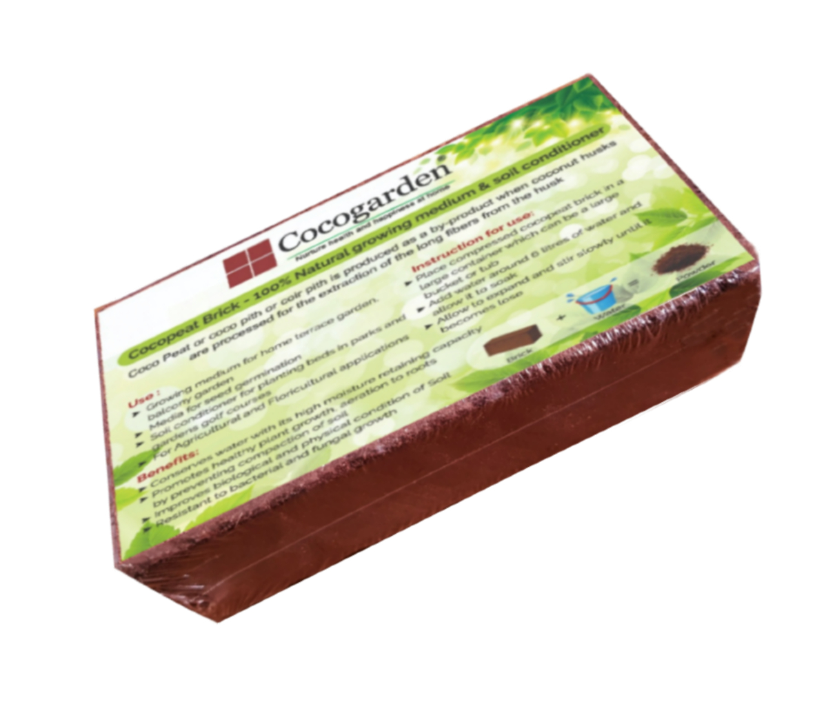 Cocopeat Brick – Cocogarden online store